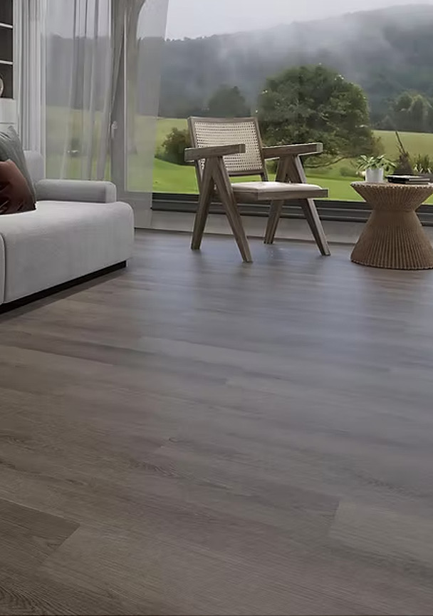 Furrow 5mm Luxury Vinyl Plank Flooring | Endure Materials